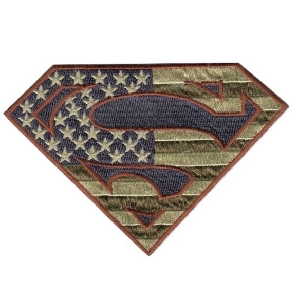 Accessories | Superman Patch American Flag Patches Diy Badge | Poshmark